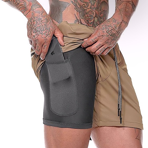 Shorts | Mens Amazon Two Layer Shorts | Poshmark
